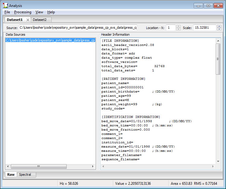 Analysis User Manual · Vespa Documentation