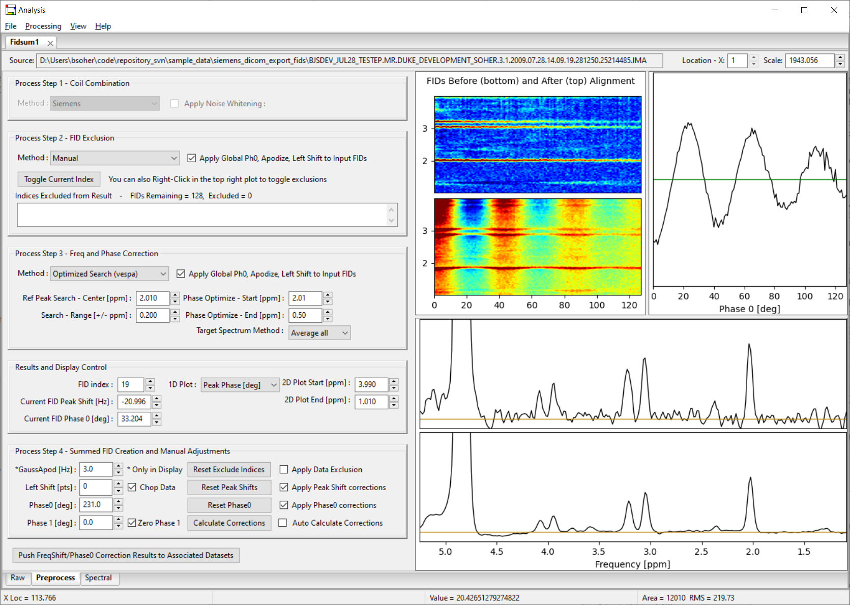 Analysis User Manual · Vespa Documentation