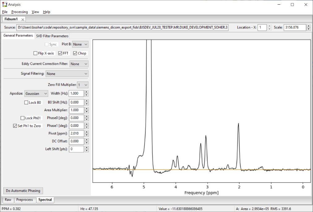 Analysis User Manual · Vespa Documentation