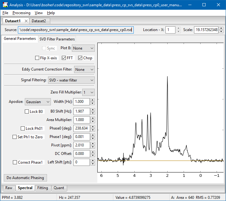 Analysis User Manual · Vespa Documentation