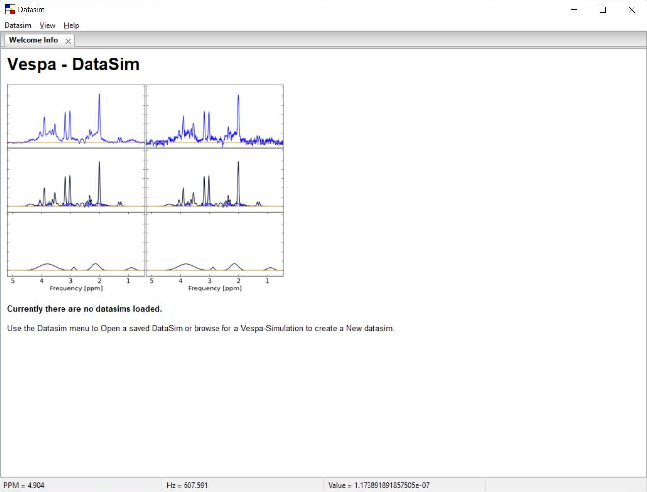 DataSim User Manual · Vespa Documentation
